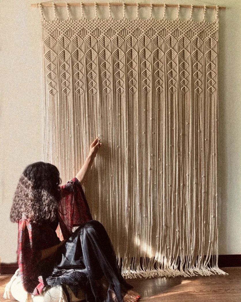 Luxury Macrame Curtain collection buy online | El Clasico Overseas – EL ...